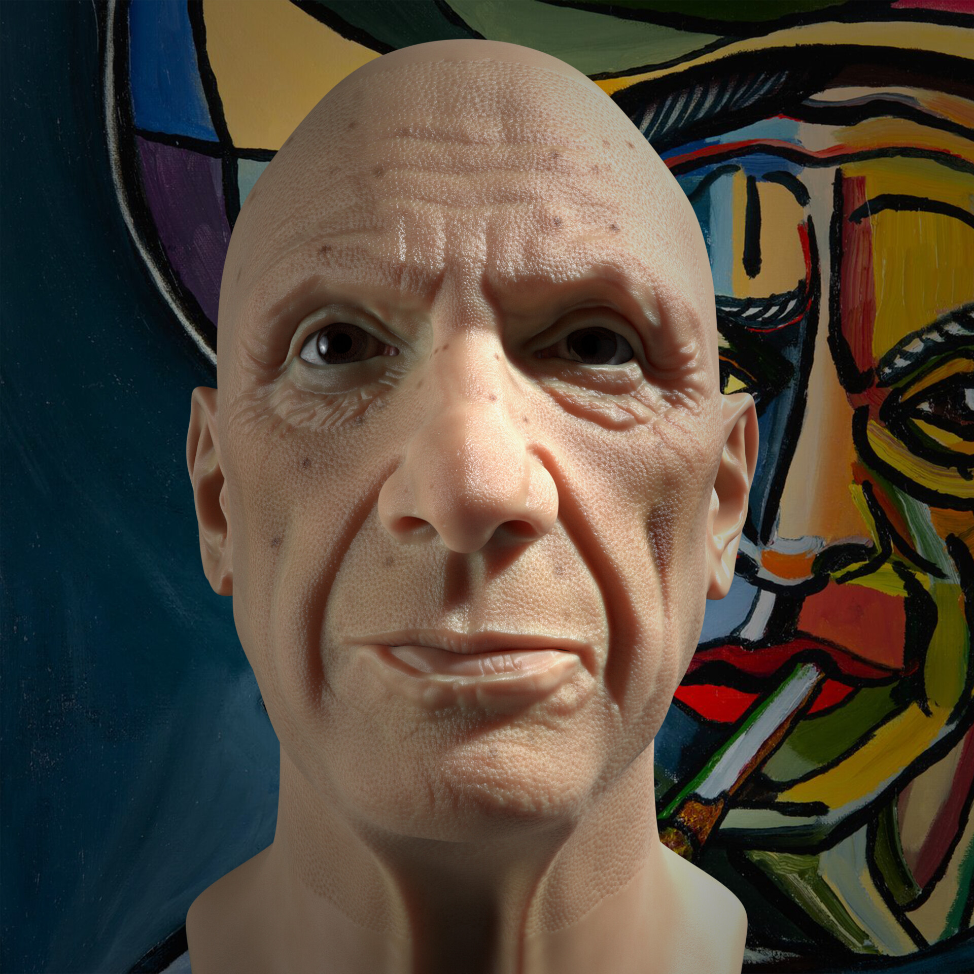 ArtStation - Pablo Picasso WIP
