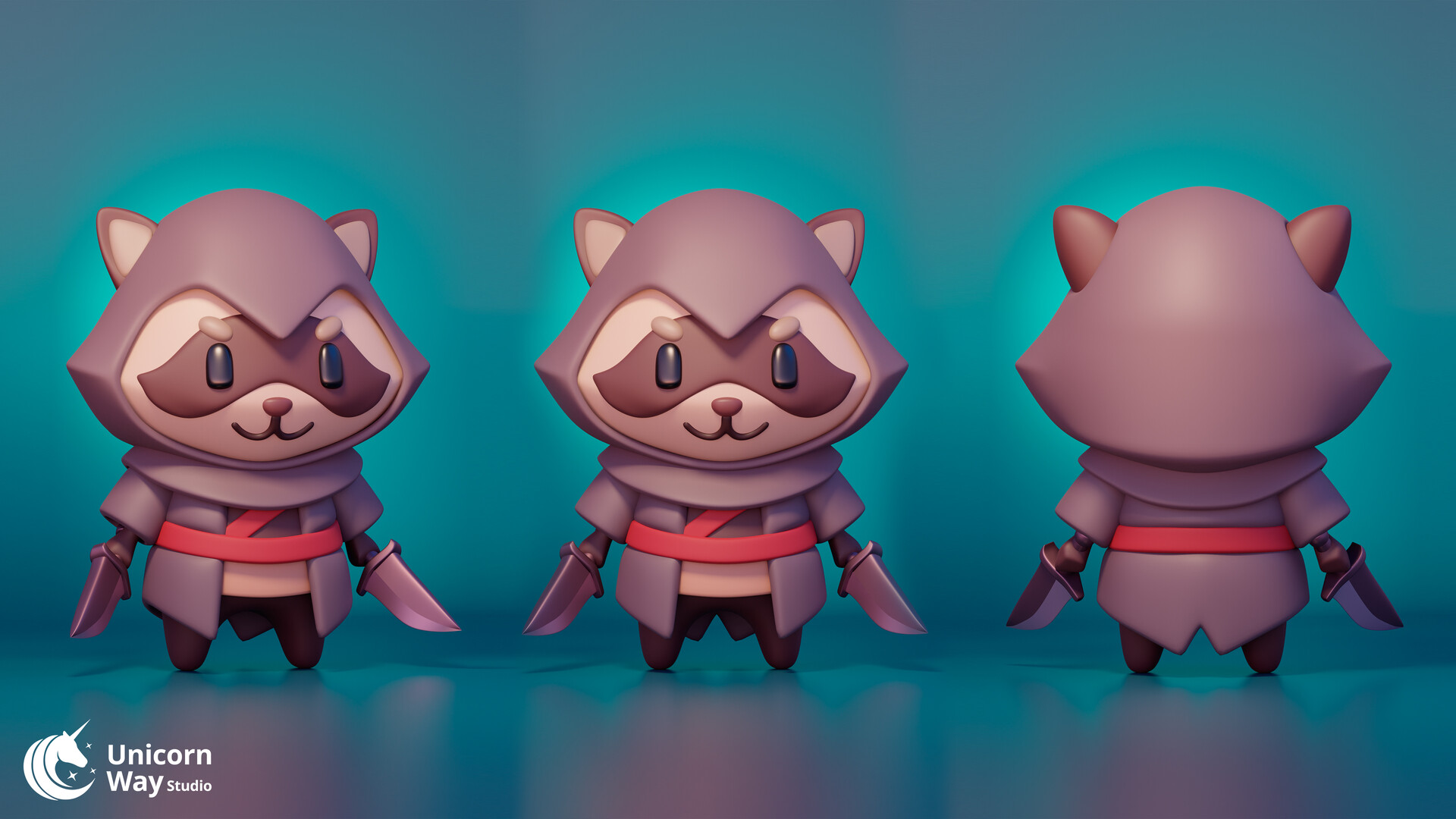 ArtStation - Racoon Assassin