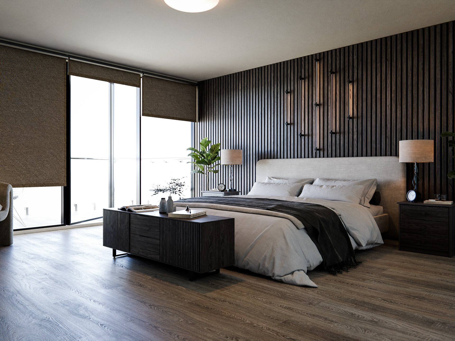 ArtStation - Nice Simple Bedroom - Surface Iterations
