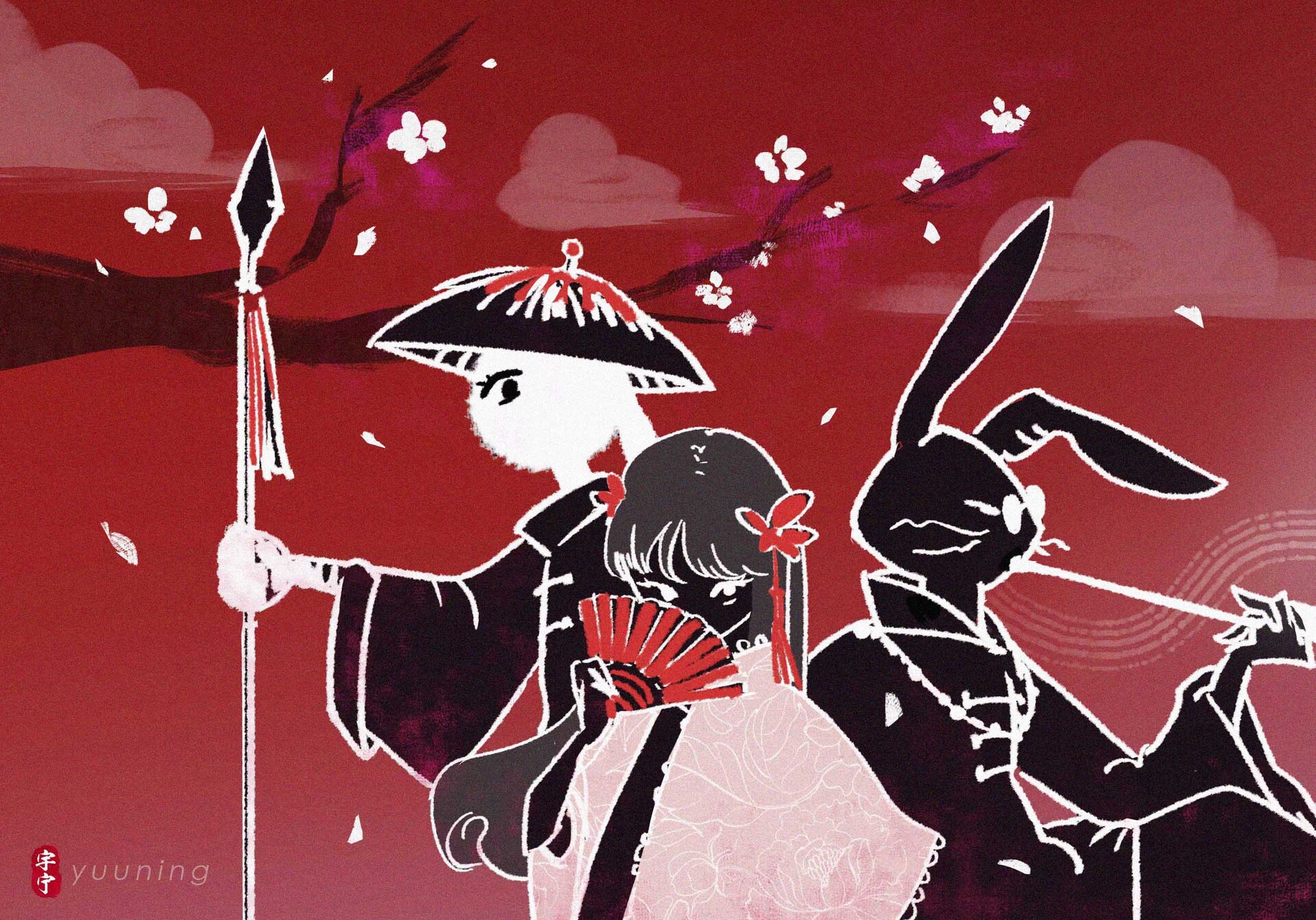 ArtStation - Dear Alice CNY Postcard