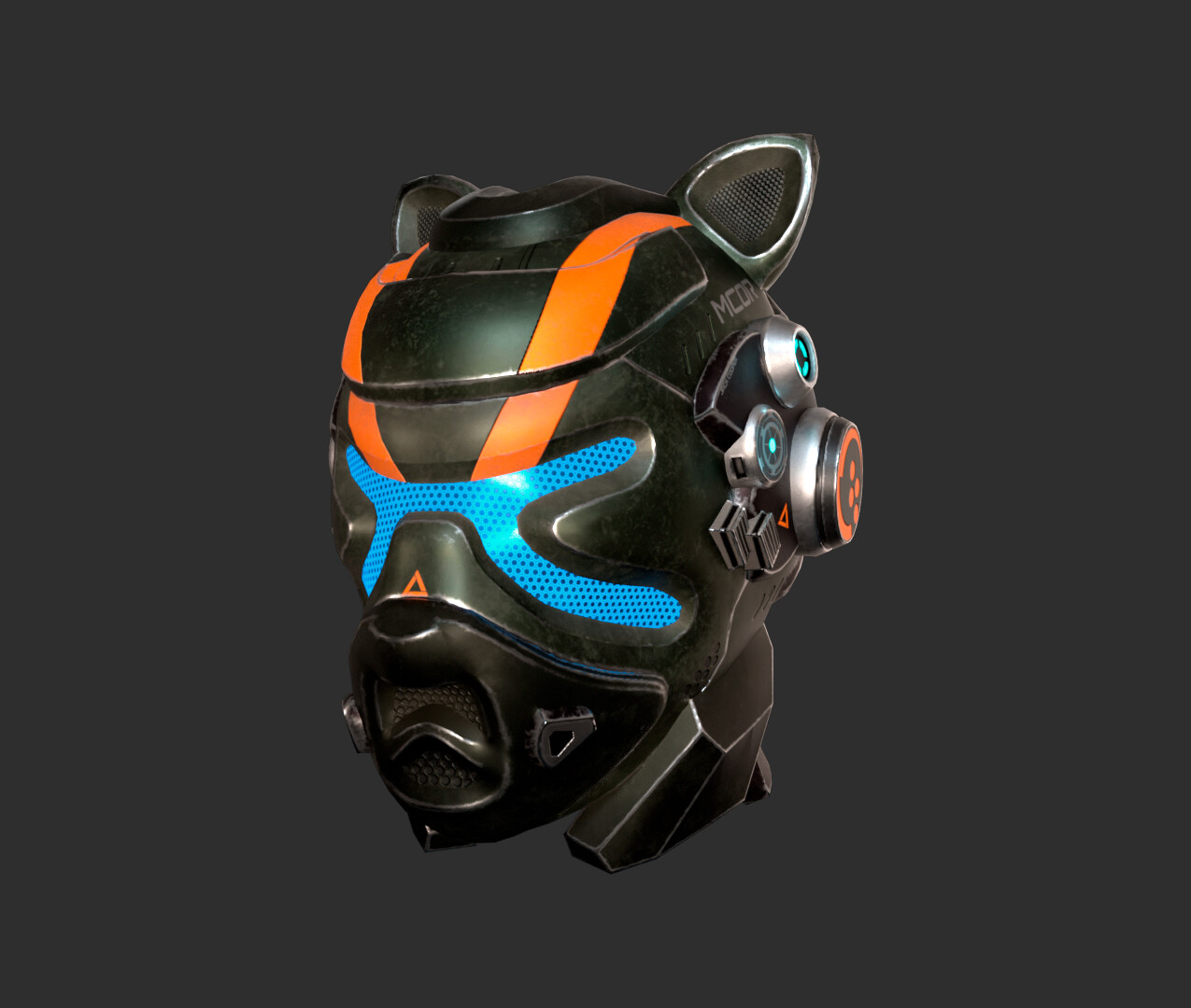 ArtStation - Sci-Fi Helmet