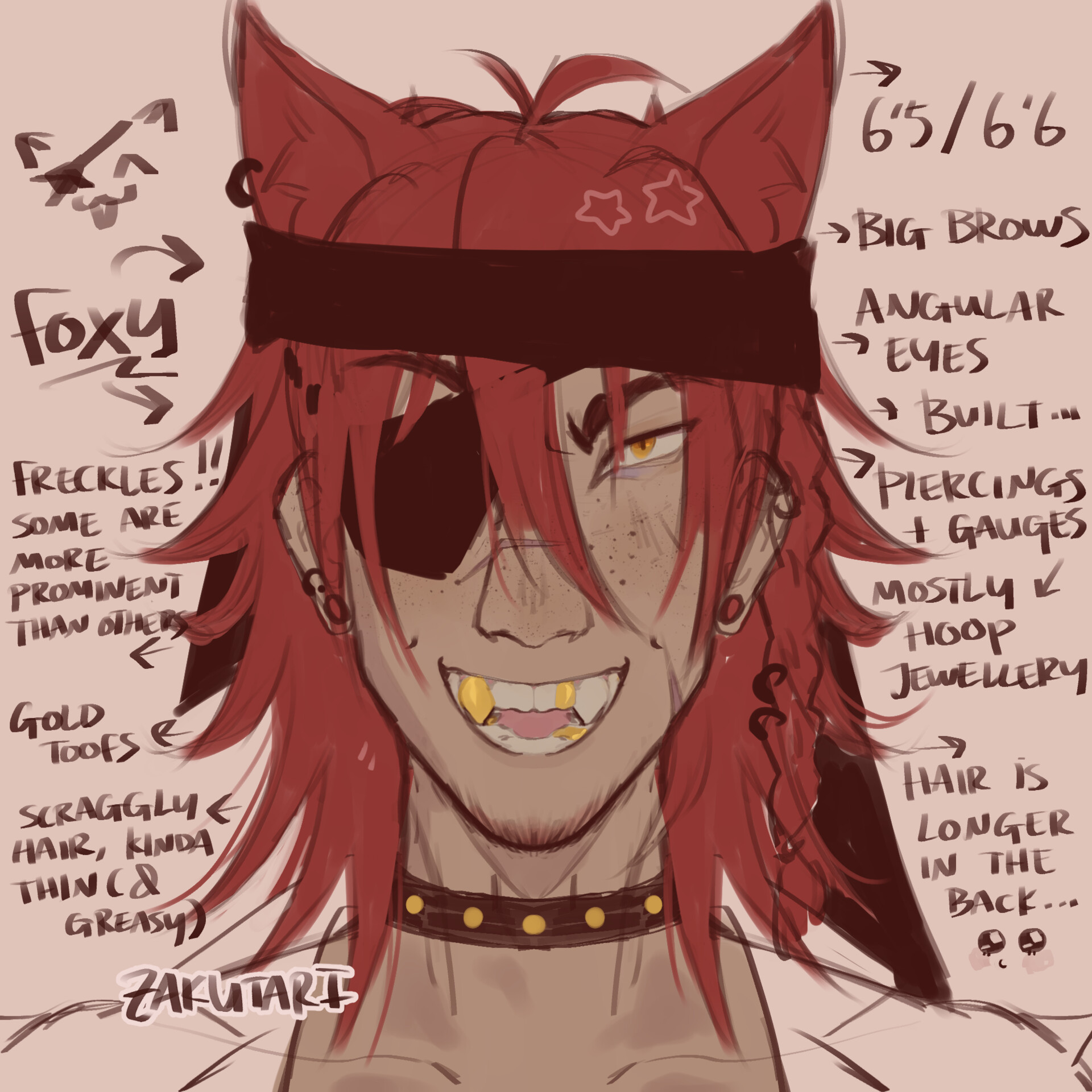 Human Foxy Fnaf