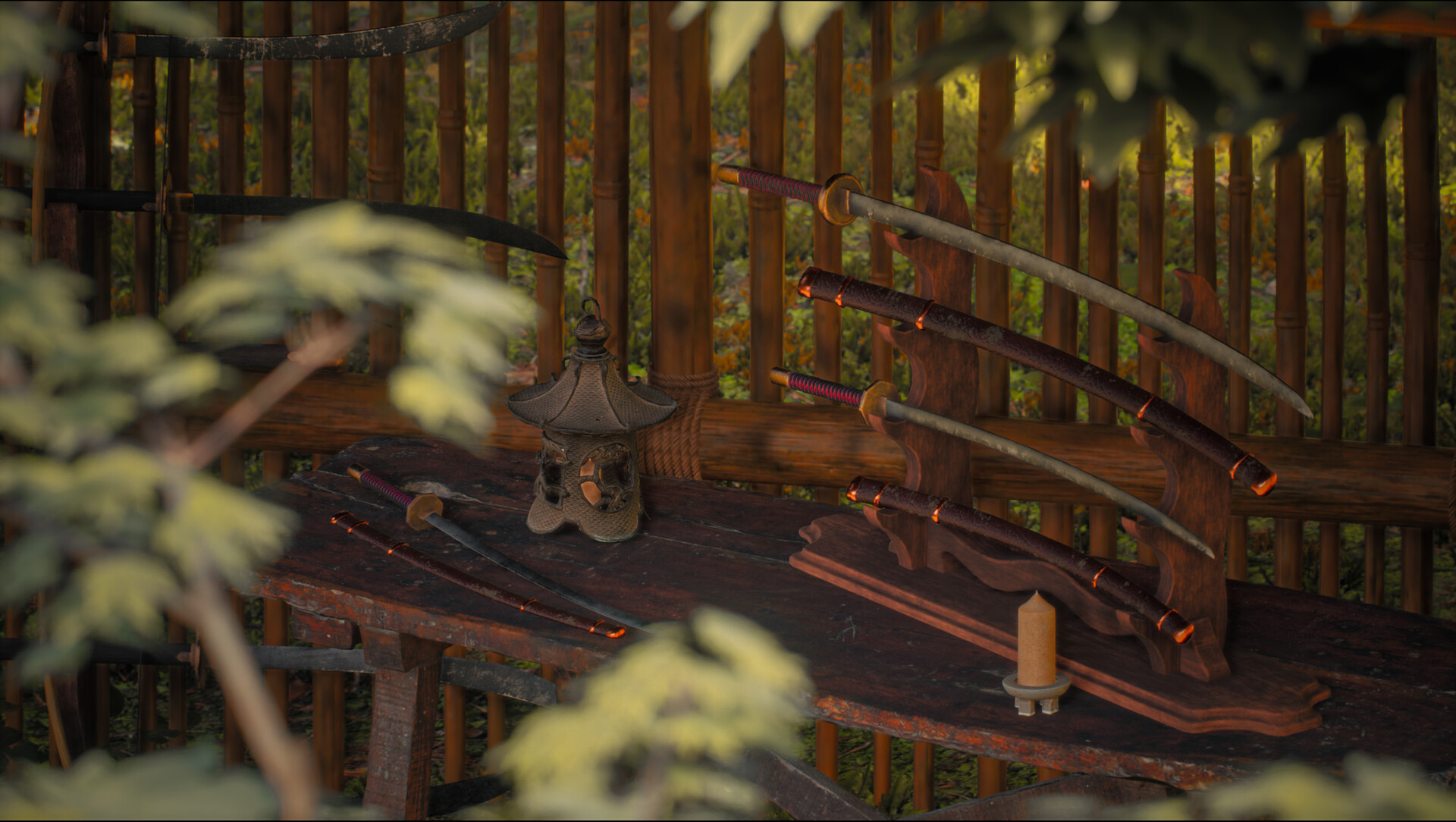 Retry School - Mysterious Japanese Garden: Unreal Engine 5