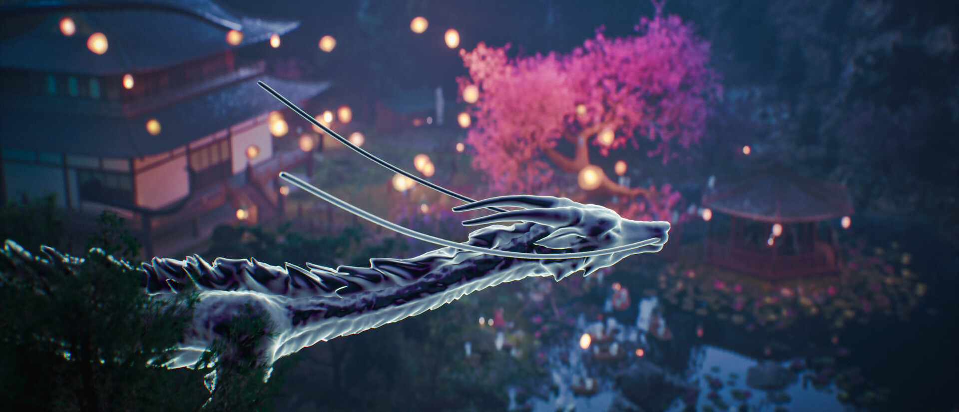 Retry School - Mysterious Japanese Garden: Unreal Engine 5