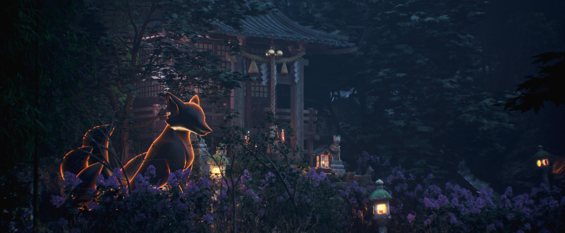 Retry School - Mysterious Japanese Garden: Unreal Engine 5