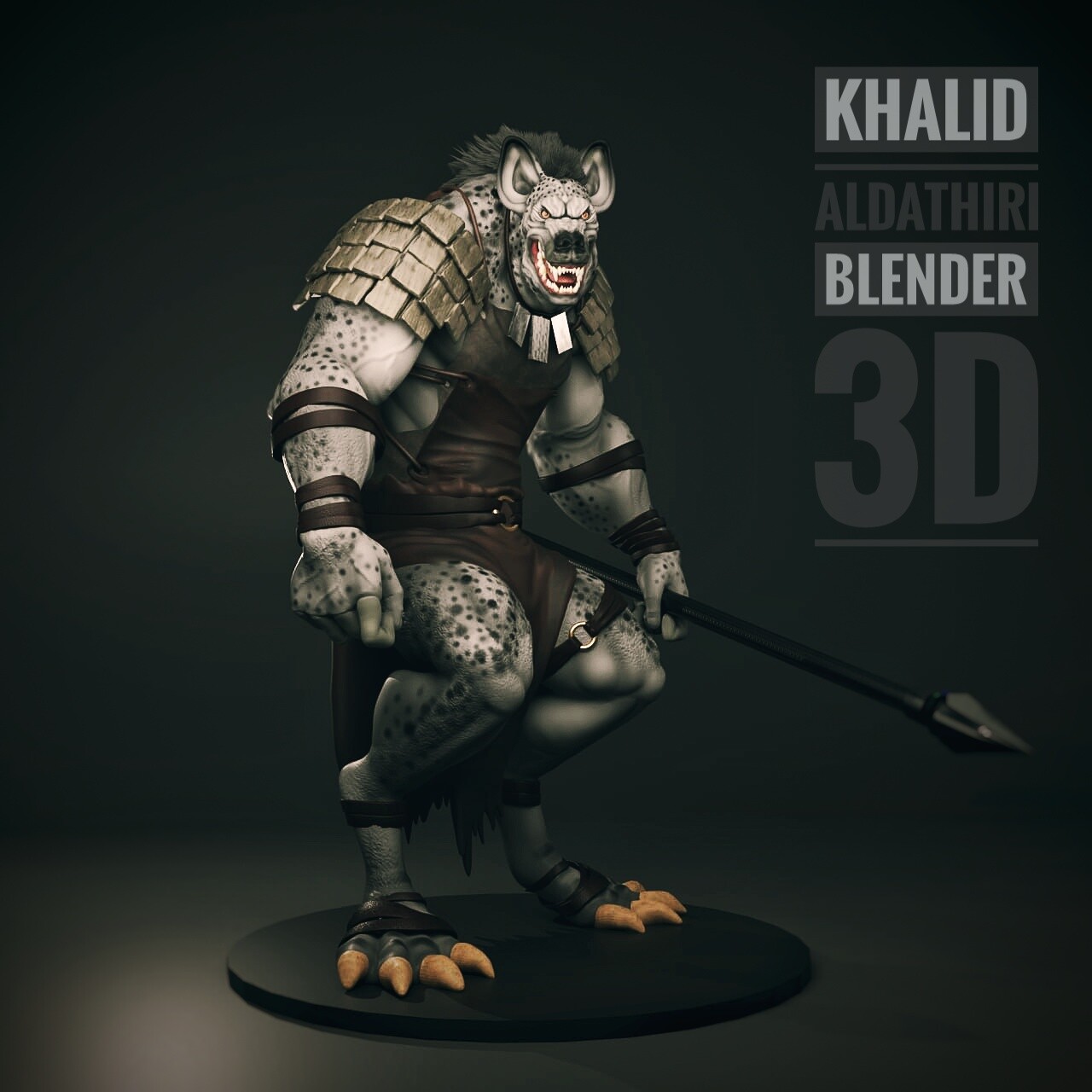 ArtStation - hyena 3d