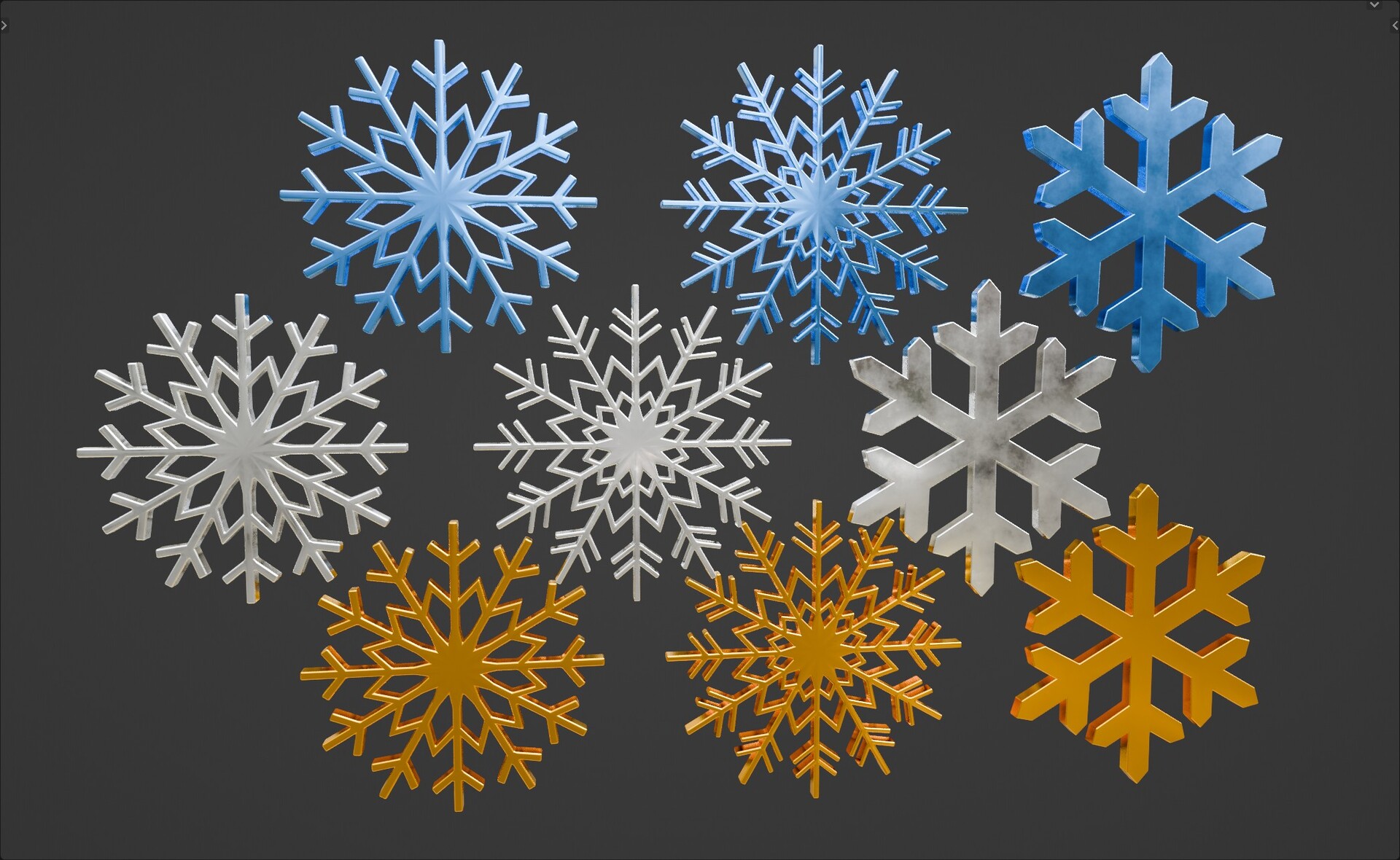 Ryan King - How to Model Snowflakes in Blender ️ (Tutorial)