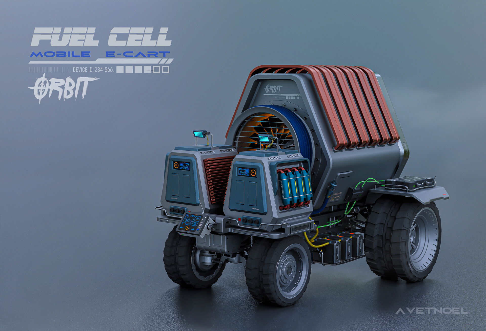 ArtStation - FUel Cell Generator
