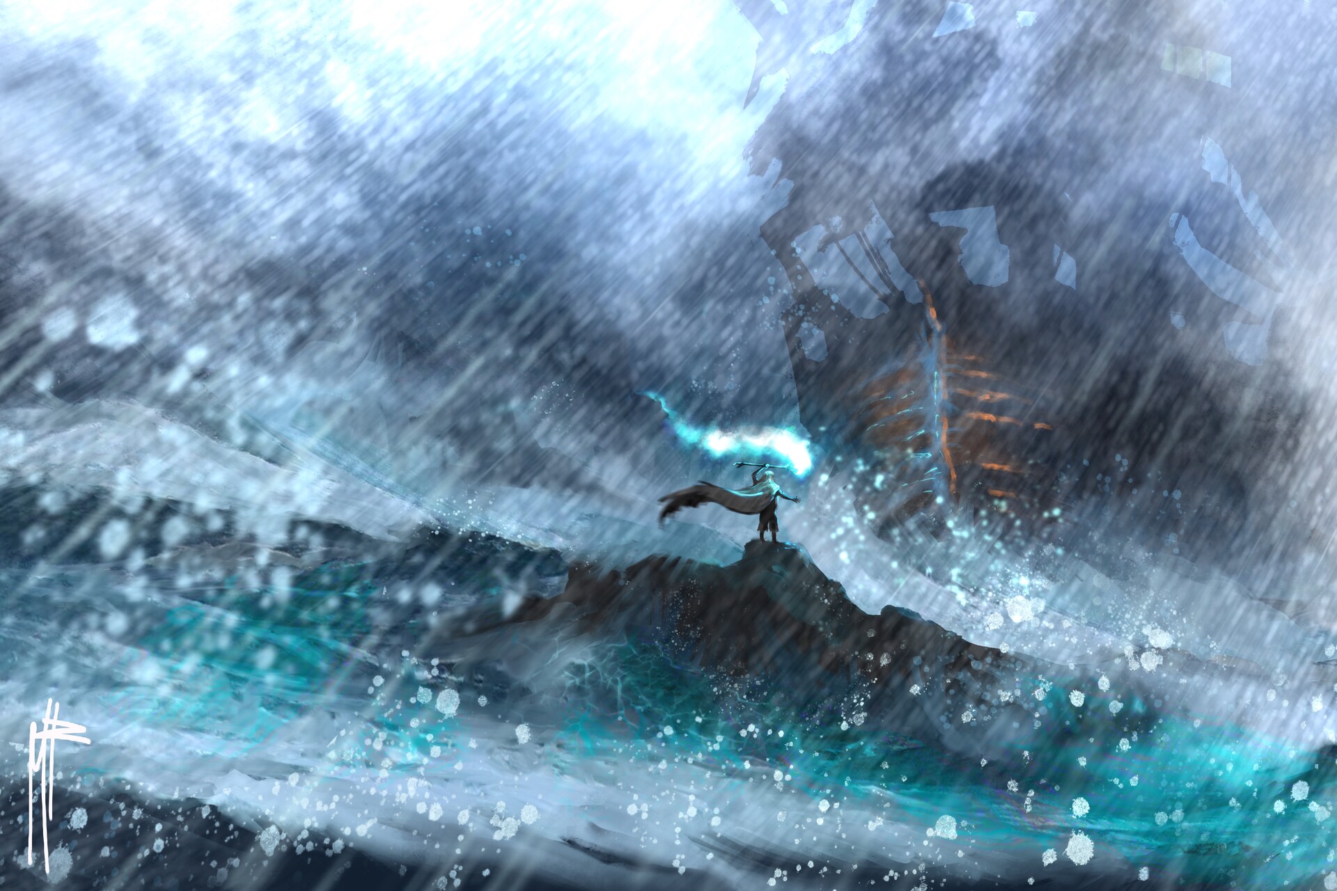 ArtStation - Storm Man