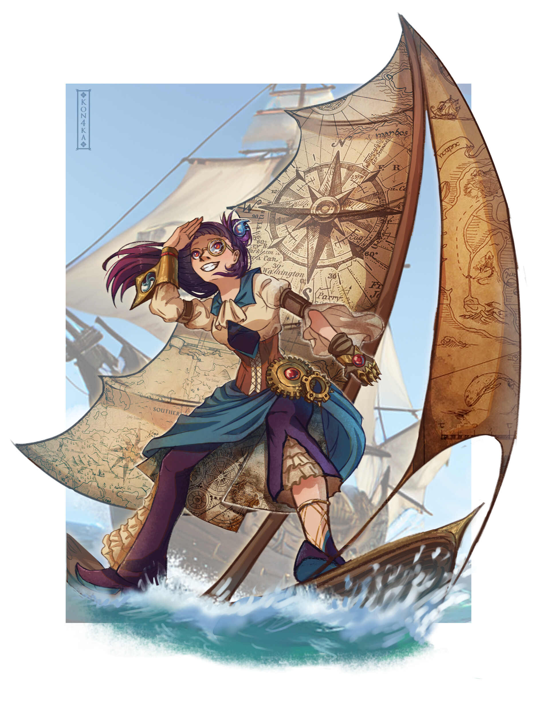 ArtStation - DnD Character Design - Inventor