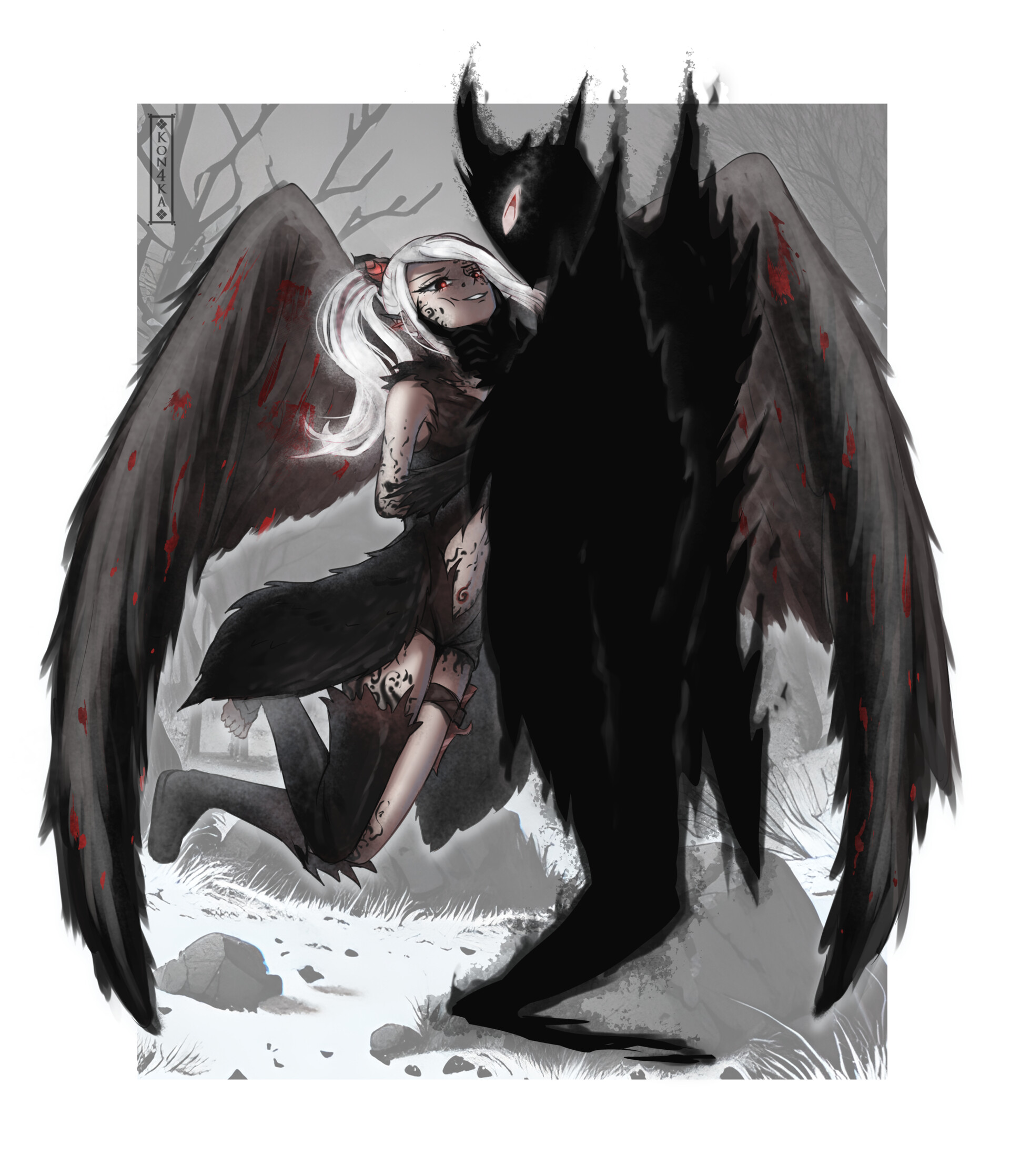 ArtStation - DnD Character Design - Warlock