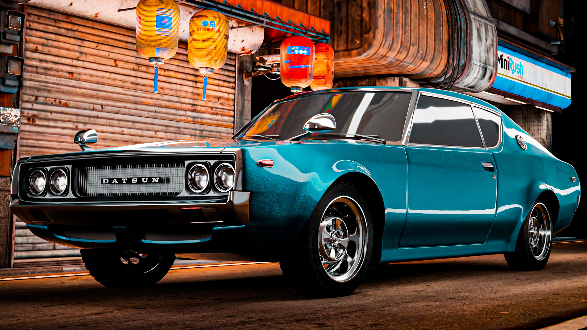 ArtStation - Datsun 240K GT