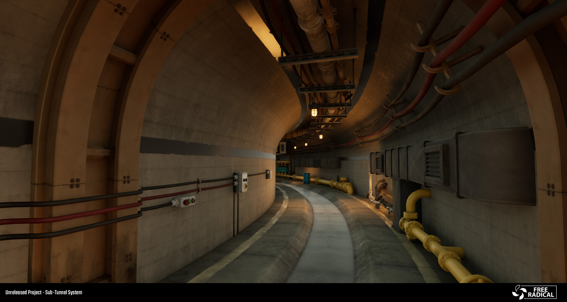 Alex Tang - Unreleased TimeSplitters Project - Sub-Tunnel System