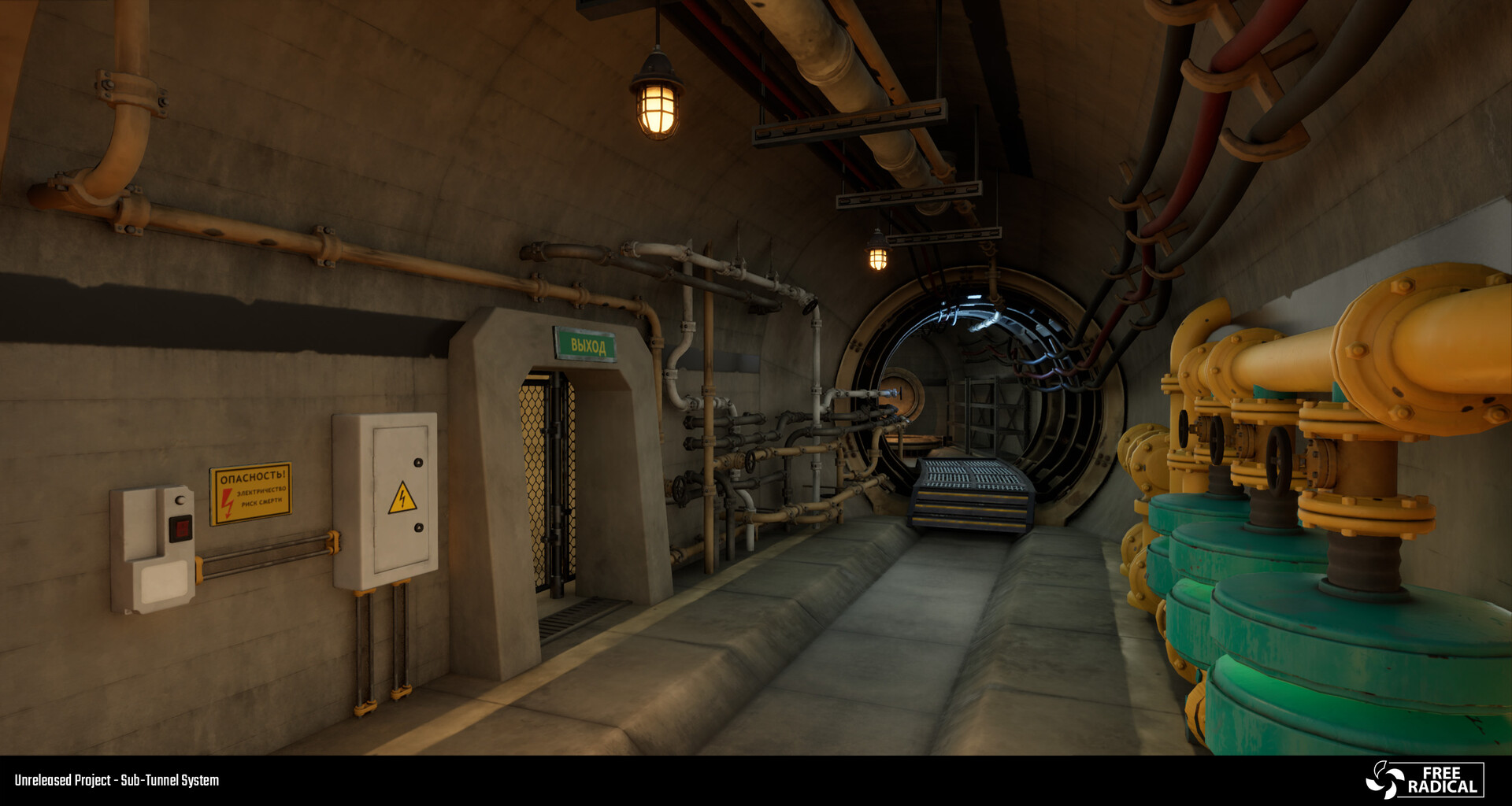 Alex Tang - Unreleased TimeSplitters Project - Sub-Tunnel System