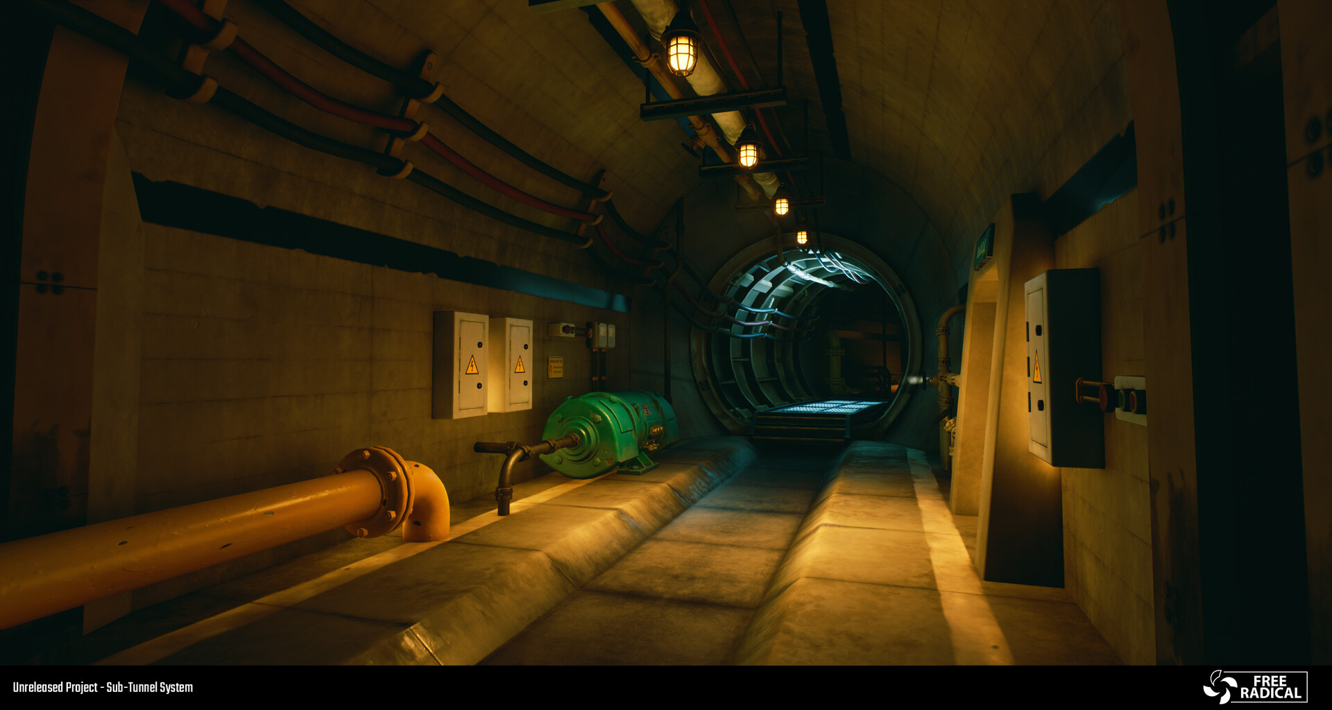 Alex Tang - Unreleased TimeSplitters Project - Sub-Tunnel System