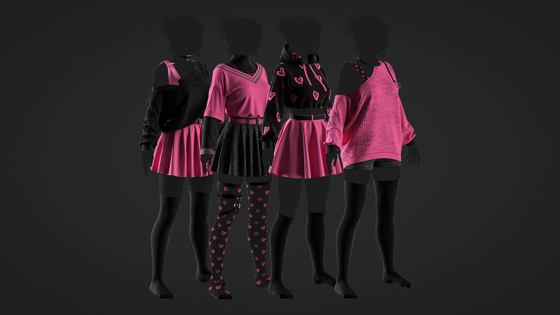 ArtStation - Female set