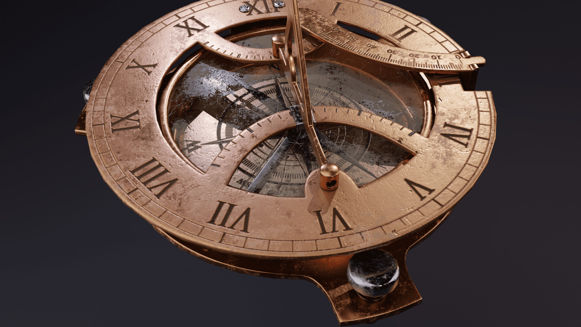 Alexey Radchenko - Compass with sundial