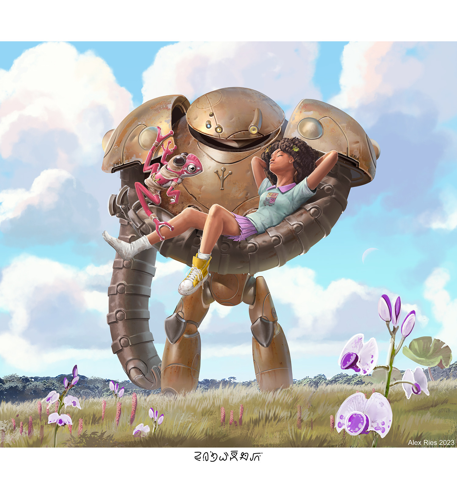 Amphibia by Alex Ries : r/ImaginaryRobotics