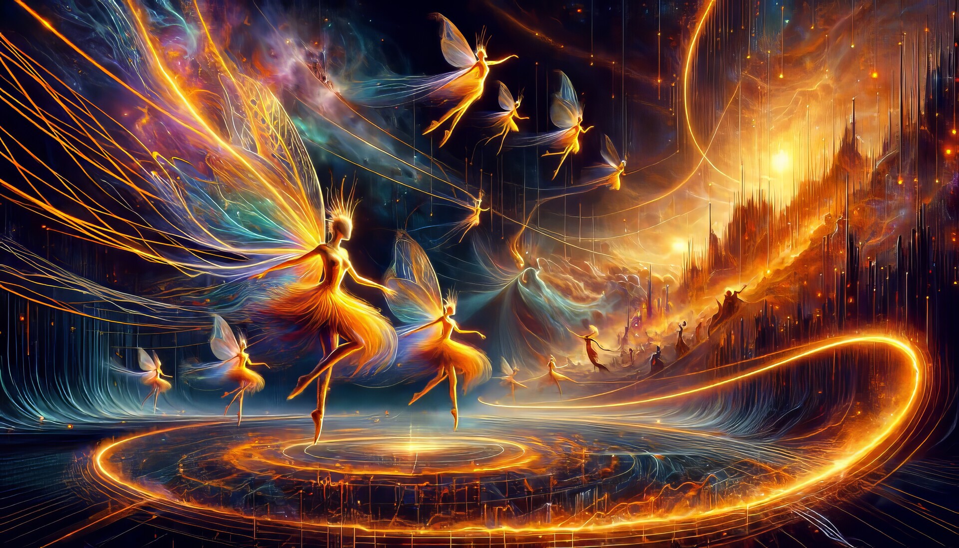 ArtStation - Quantum Ballet: Cosmic Reverie