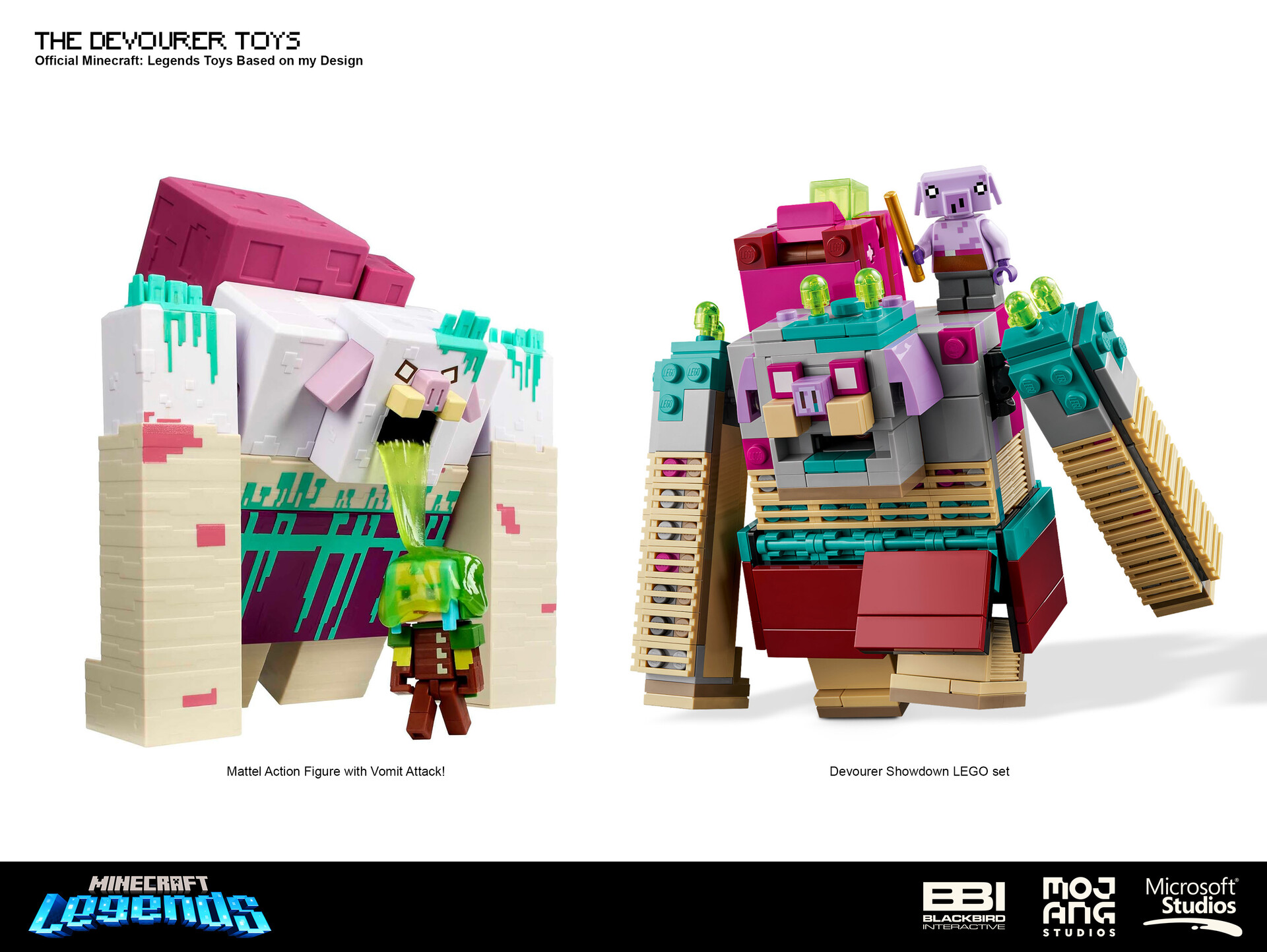 David Cheong - Minecraft: Legends - Piglin Character/Unit Designs