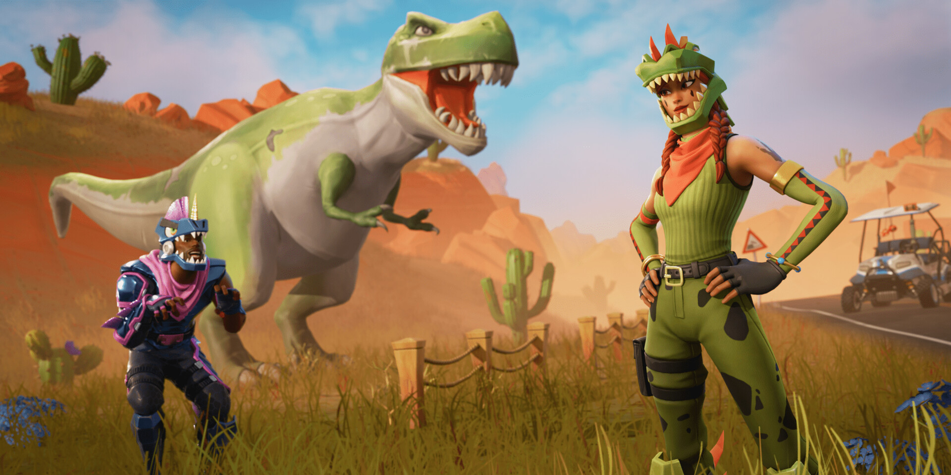 ArtStation - Dino Duo