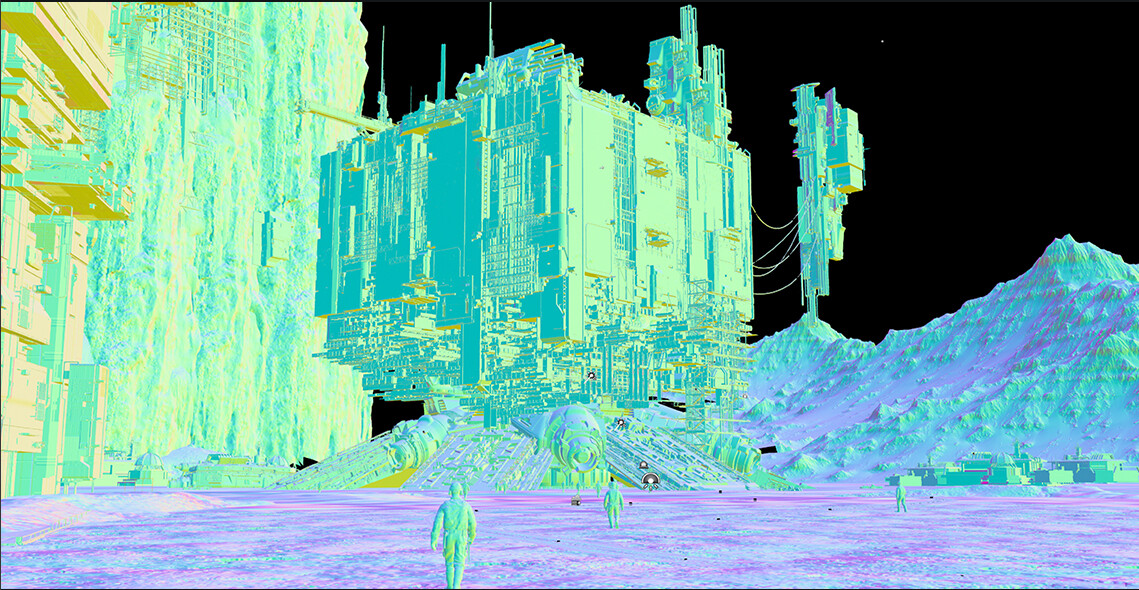 Wing fox - 【Translation Fundraising】UE5 Sci-Fi Environmental Concept ...