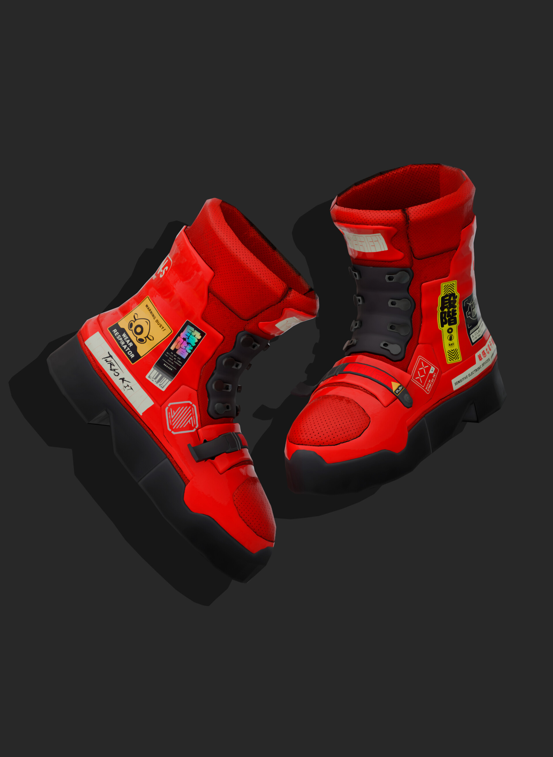 ArtStation - Modern boots