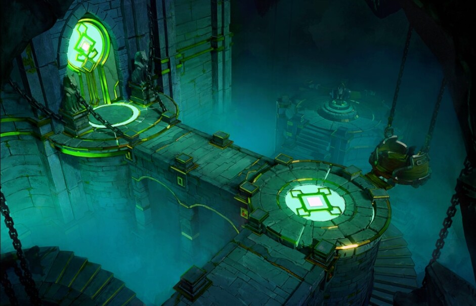 ArtStation - Dark Castle Passage