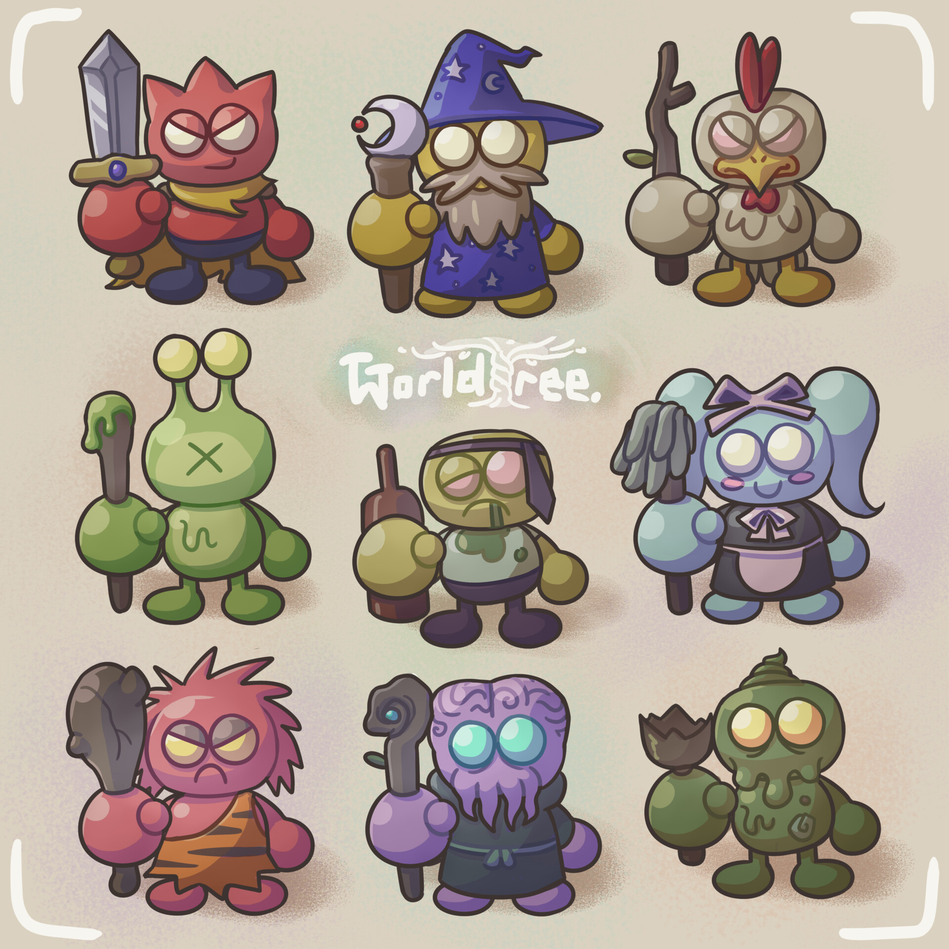 ArtStation - "Worldtree" concept doodle