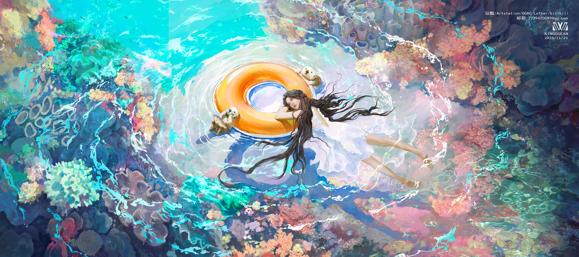 ArtStation - Drifting in brilliant dreams