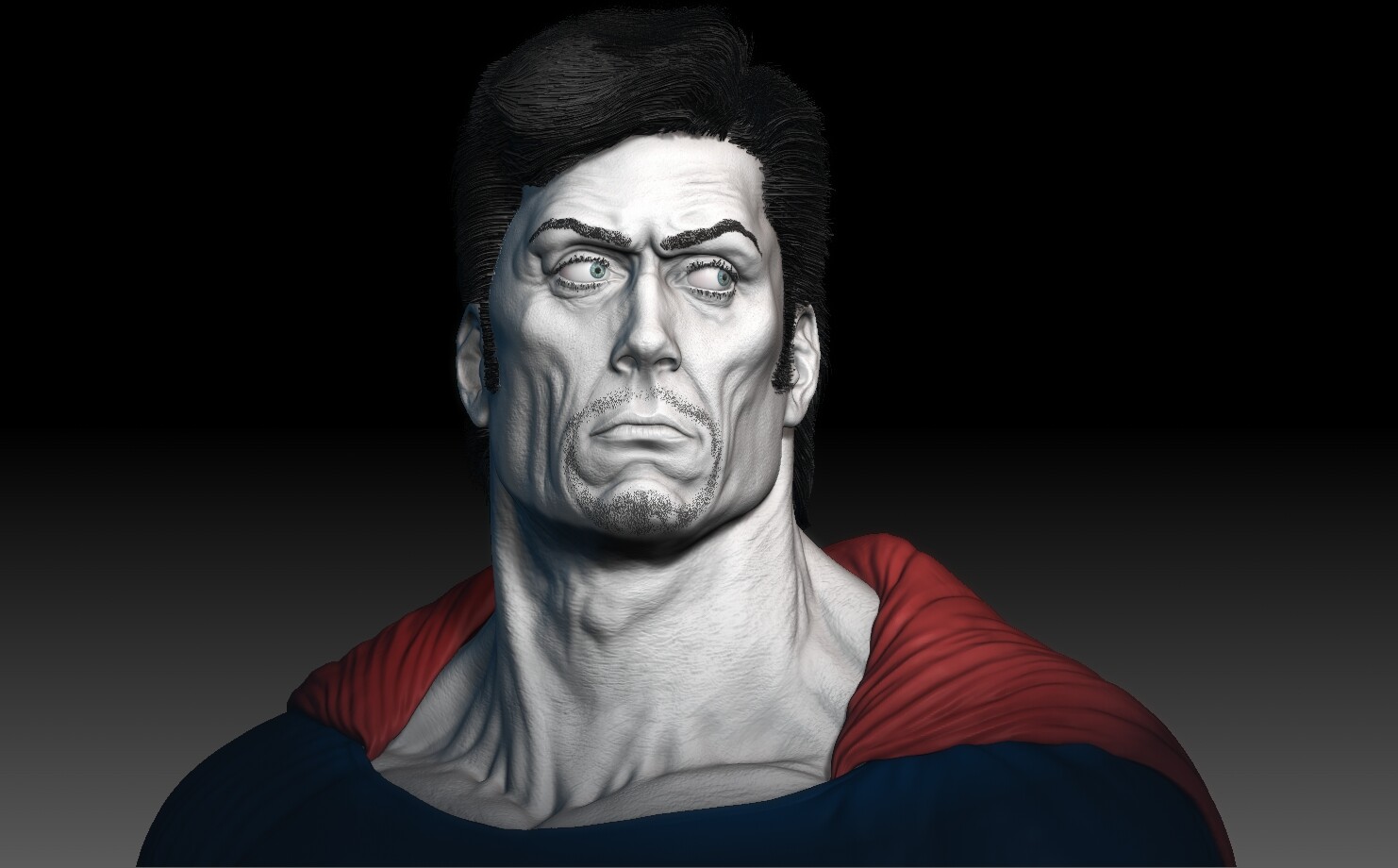 ArtStation - 90's Superman
