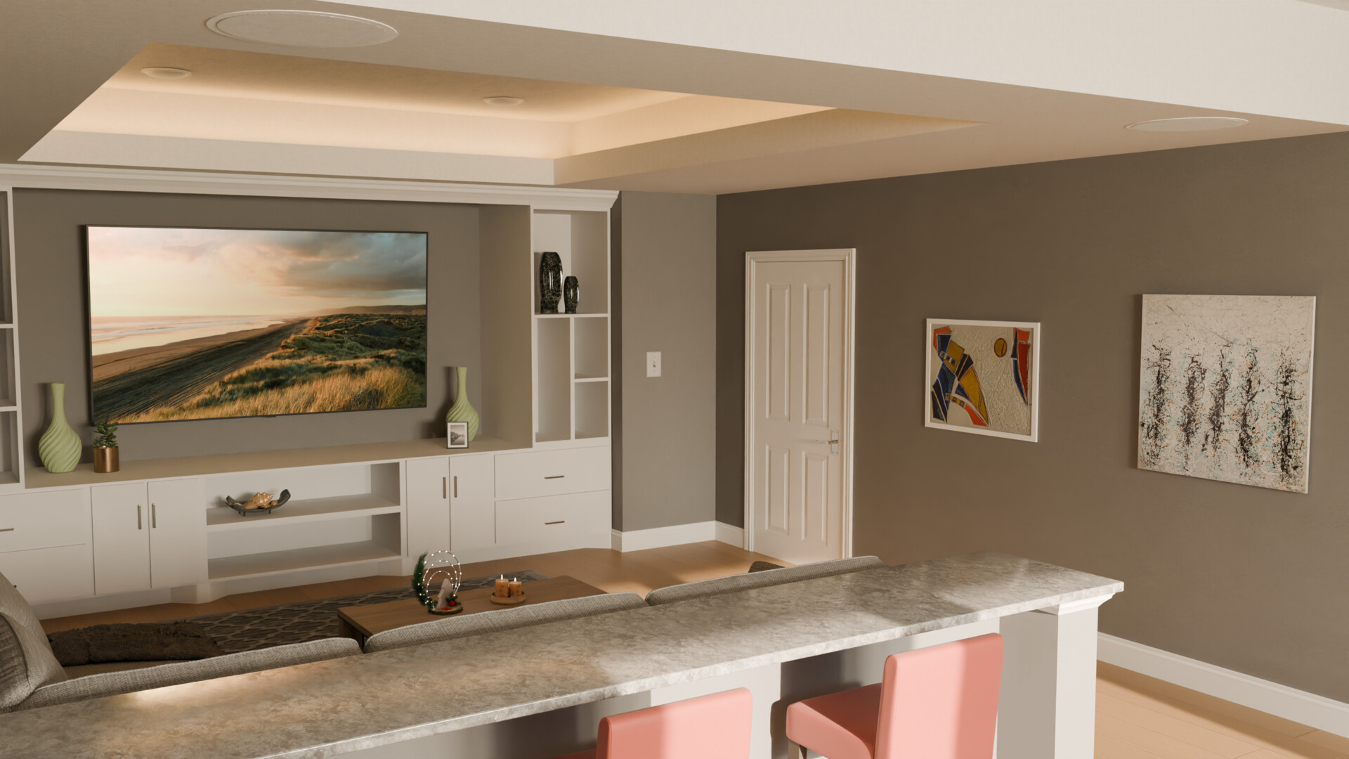 ArtStation - Home Entertainment Room