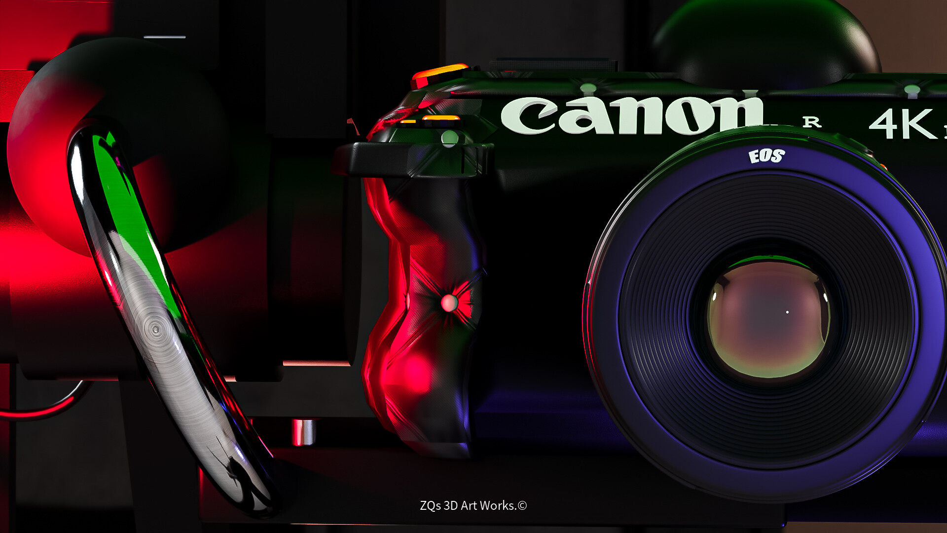 ArtStation - Canon 4K EOS camera.