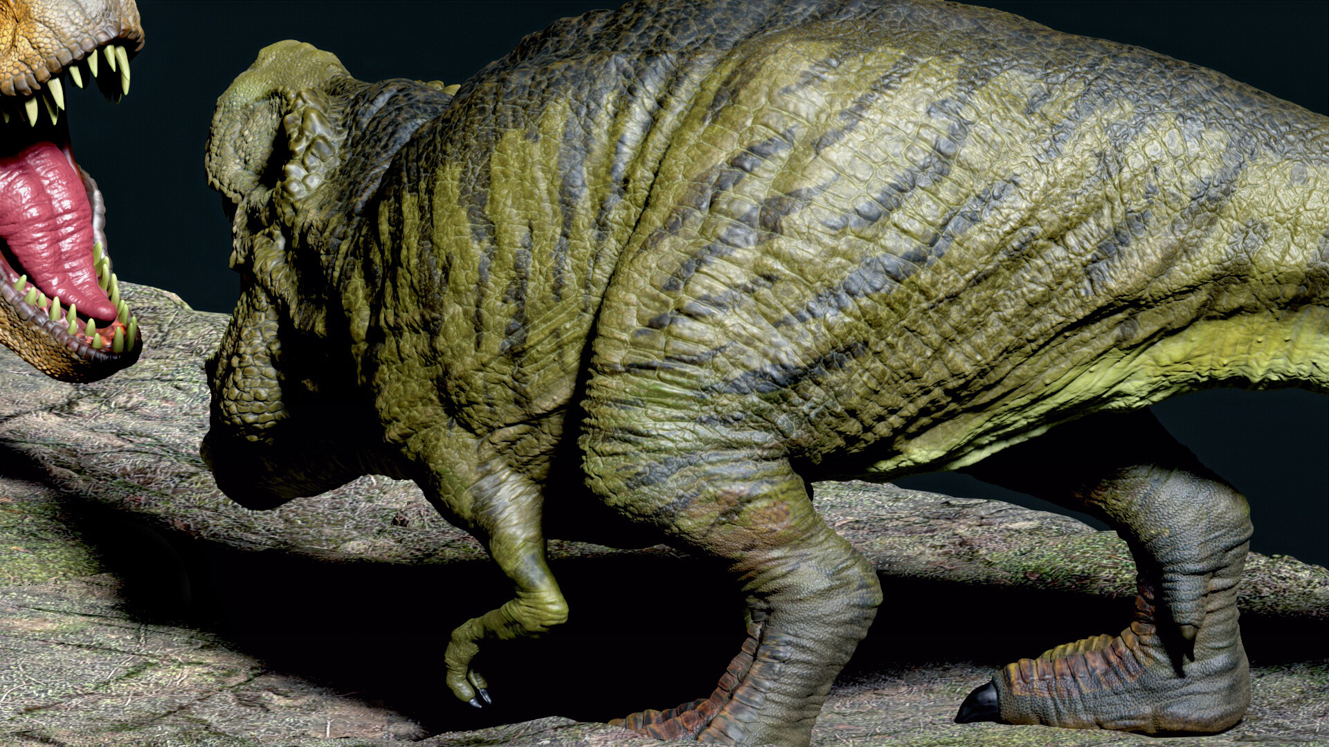 Raul Dolcet - Dino T-Rex, 3D print and game Asset