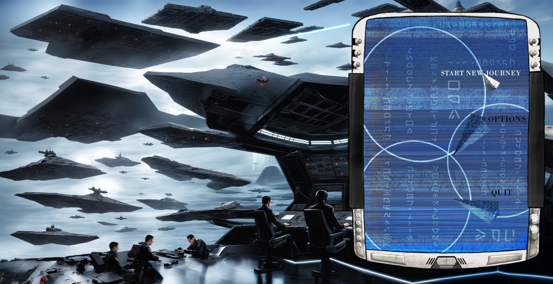 ArtStation - Star Wars Game Menu Idea