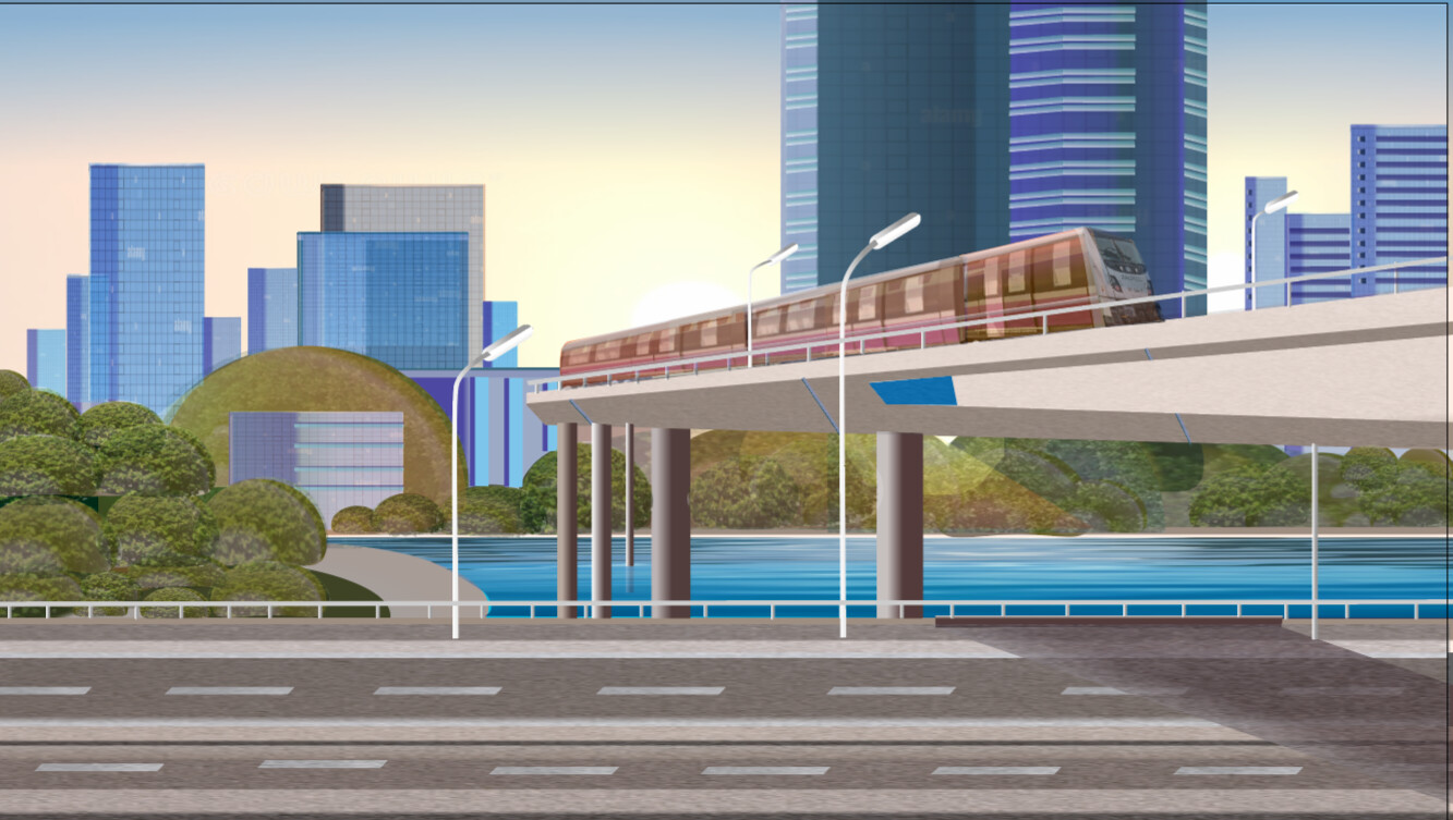 ArtStation - METRO ENVIRONMENT ILLUSTRATION