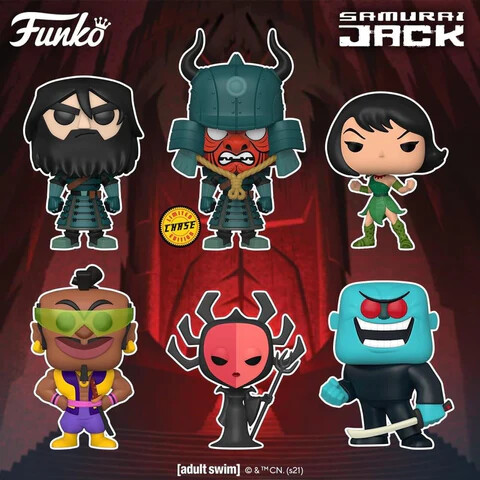 ArtStation - POP Samurai Jack Line