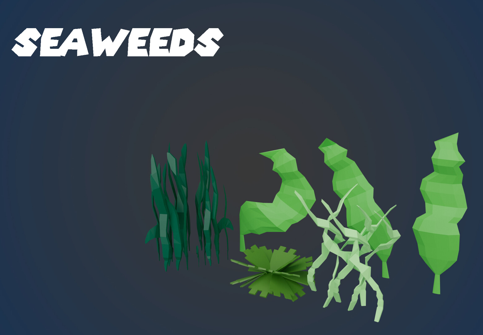 LuigiNery - Ocean Pack - Low Poly Style 3D Asset Pack