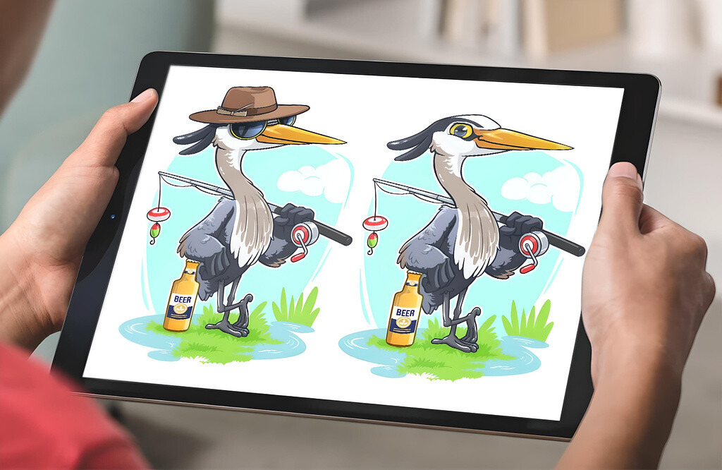 ArtStation - Stork Cartoon Character