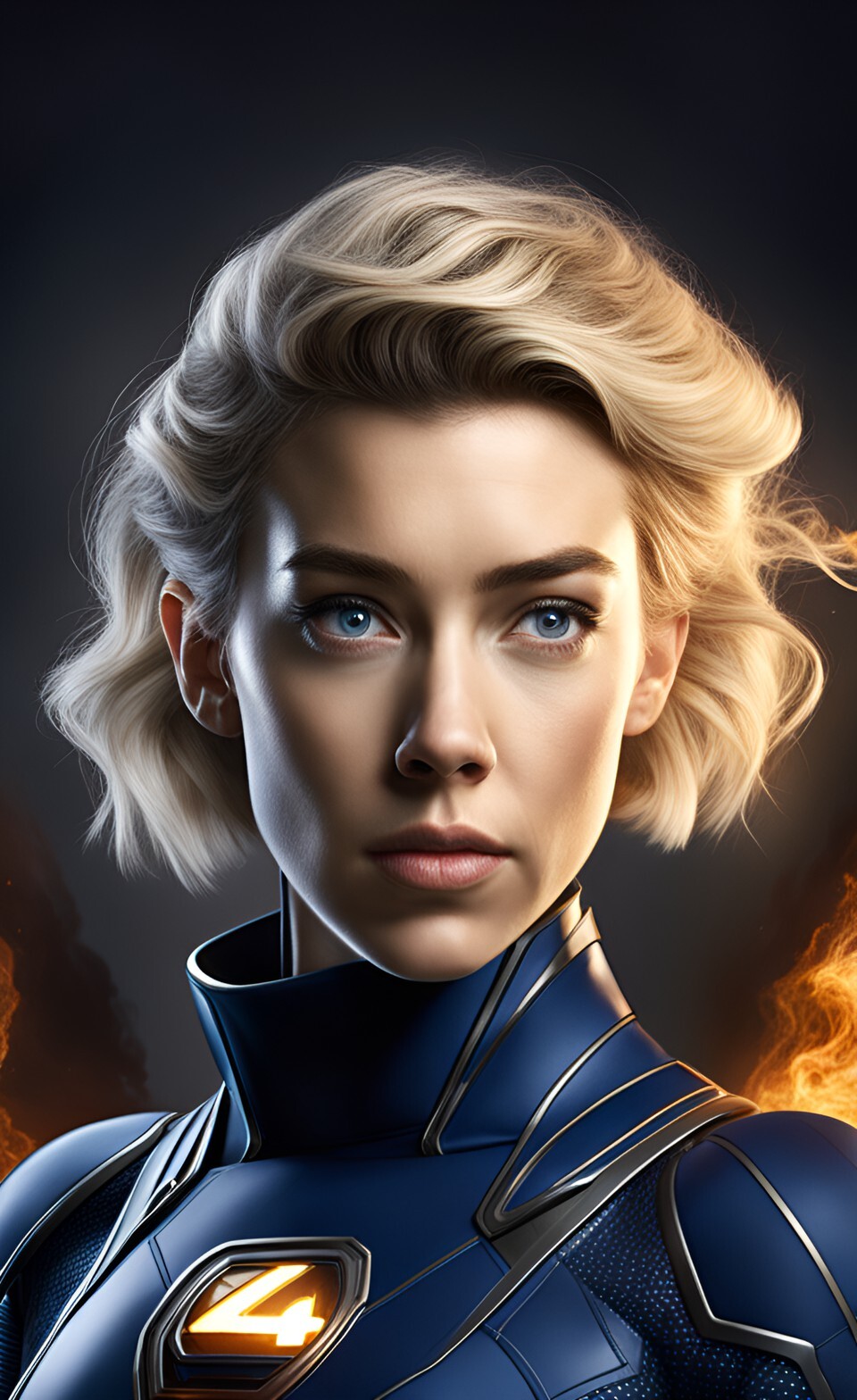 ArtStation - Vanessa Kirby as Invisible Woman