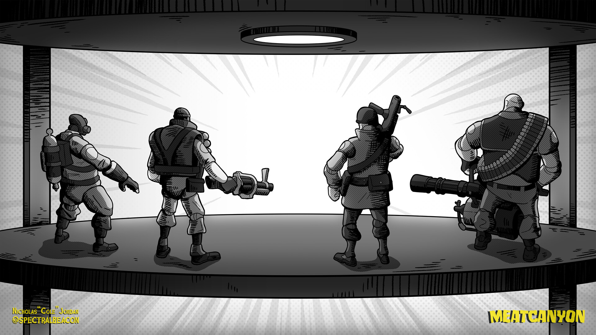 Nicholas (Cole) Jordan - "NOSTALGIA | Melvins Macabre" Background Art