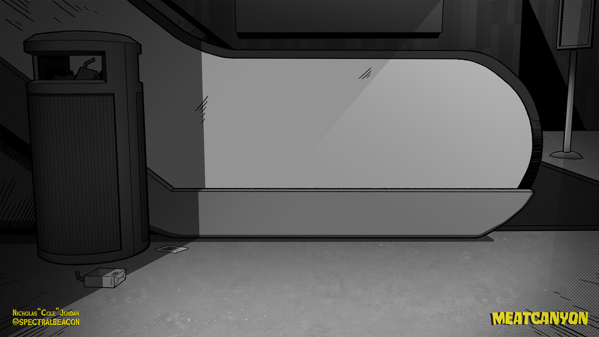 Nicholas (Cole) Jordan - "NOSTALGIA | Melvins Macabre" Background Art