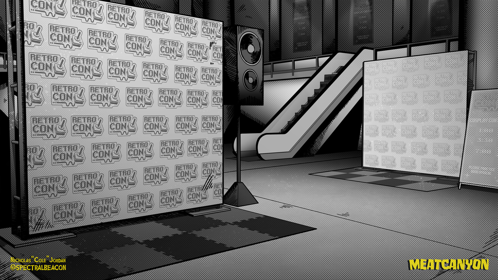 Nicholas (Cole) Jordan - "NOSTALGIA | Melvins Macabre" Background Art