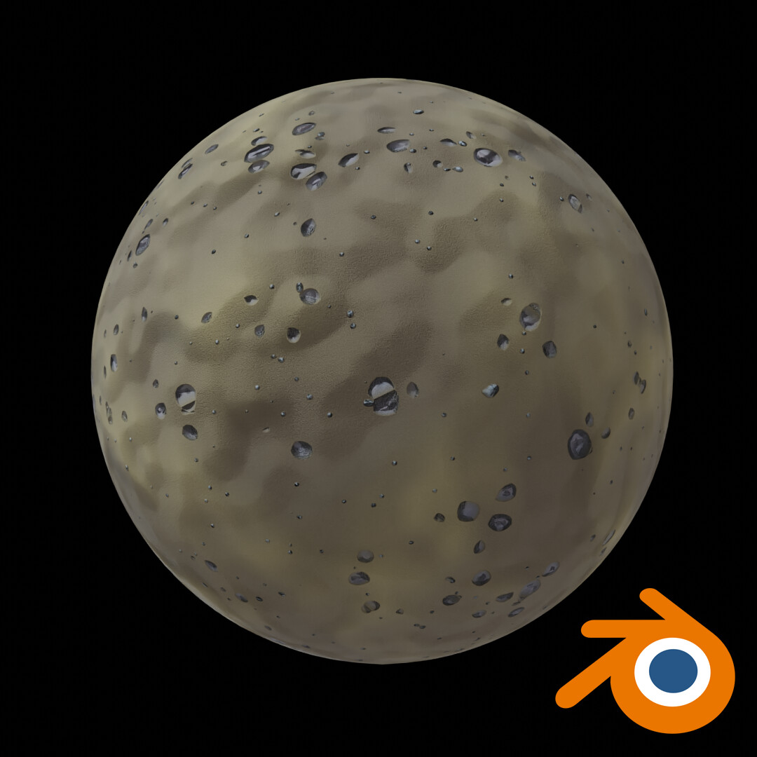 ArtStation - Procedural Stylized Rocky Ground (Blender)