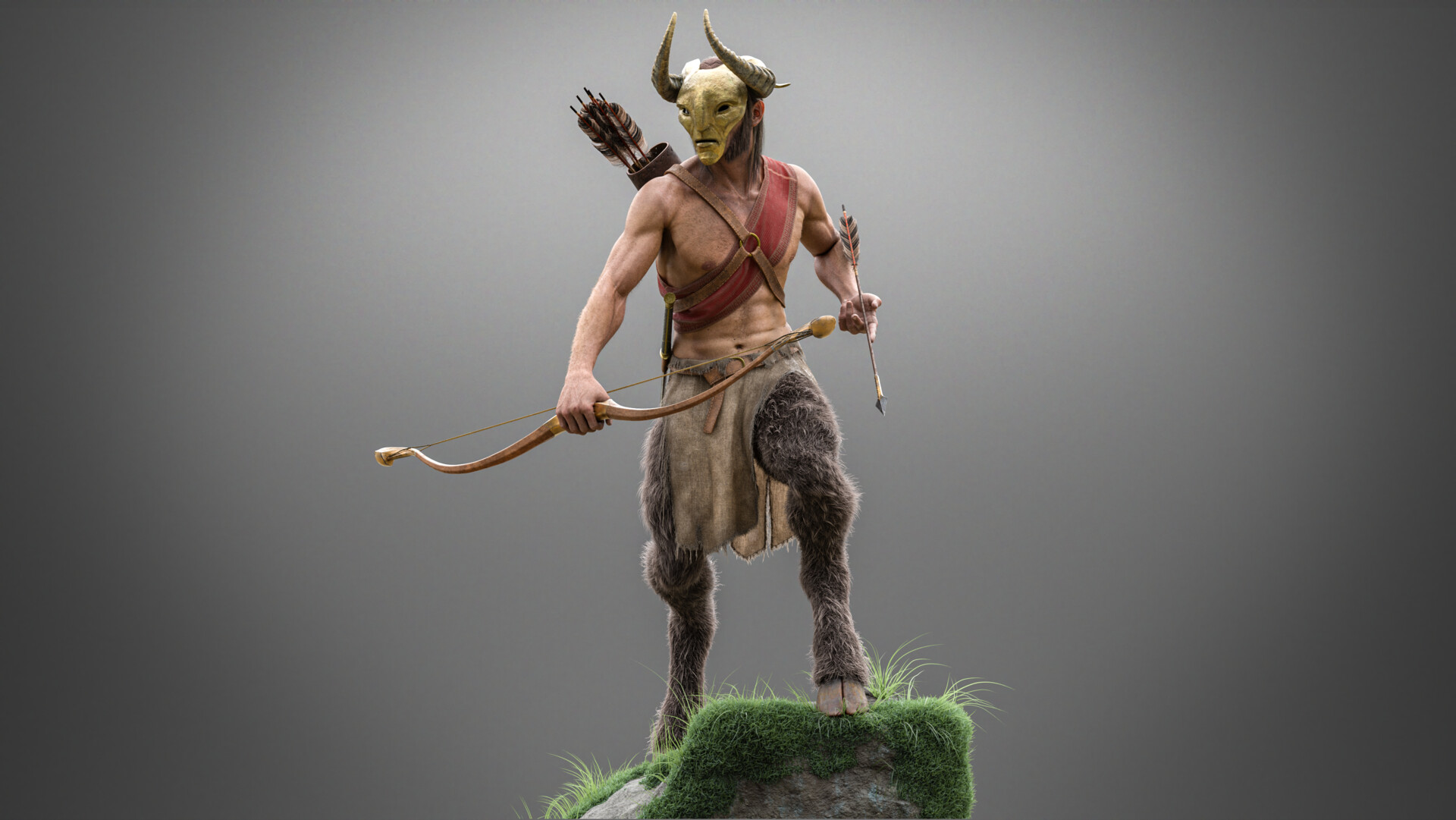 ArtStation - SATYR CHARACTER | DNEG 2019