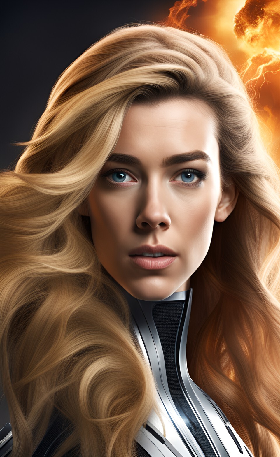 ArtStation - Vanessa Kirby as Invisible Woman