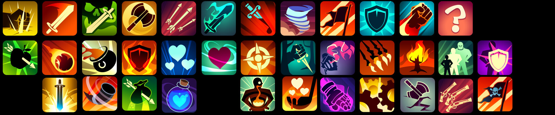 ArtStation - Rifthaven Skill Icons