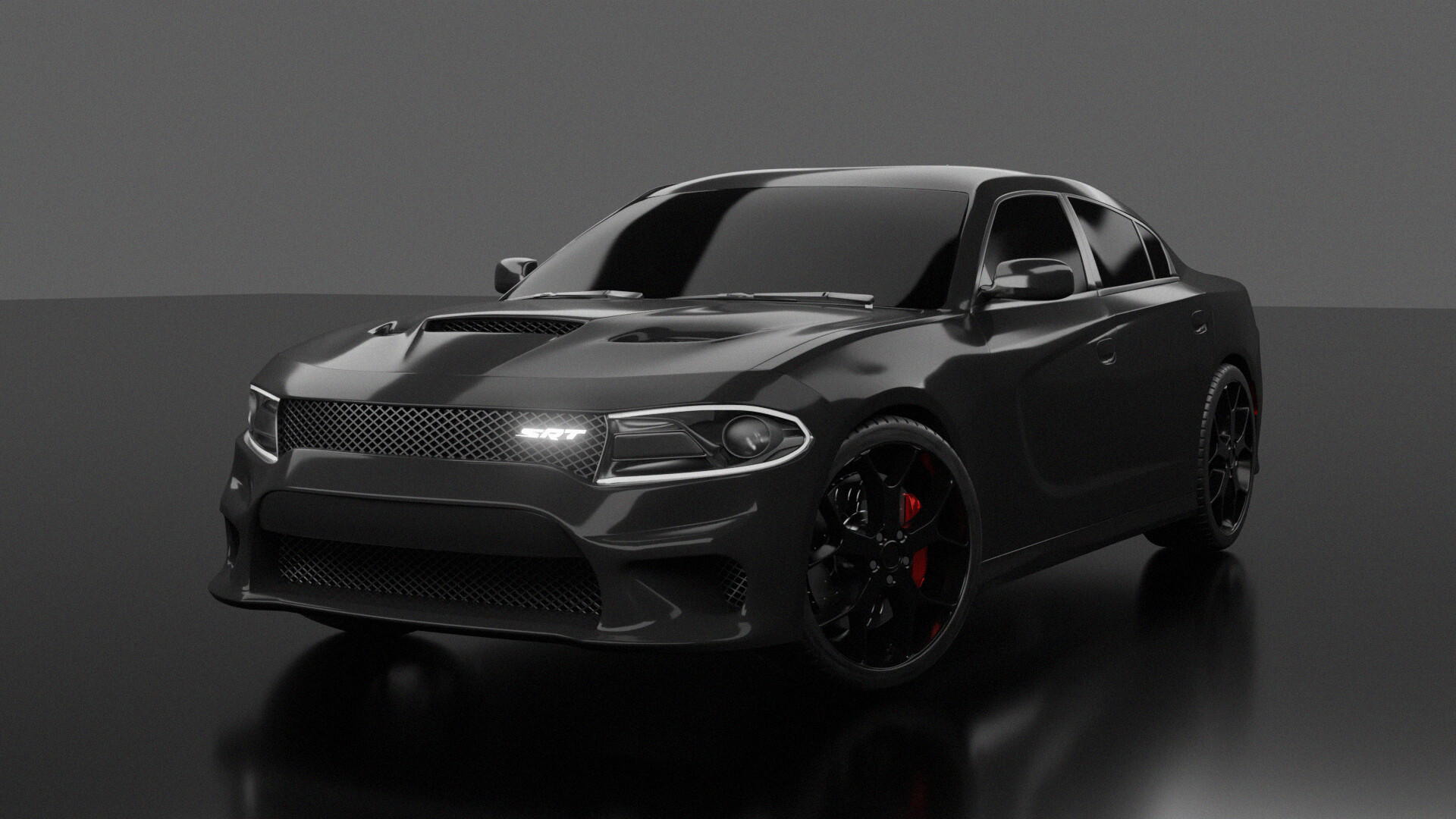 ArtStation - Dodge Charger SRT