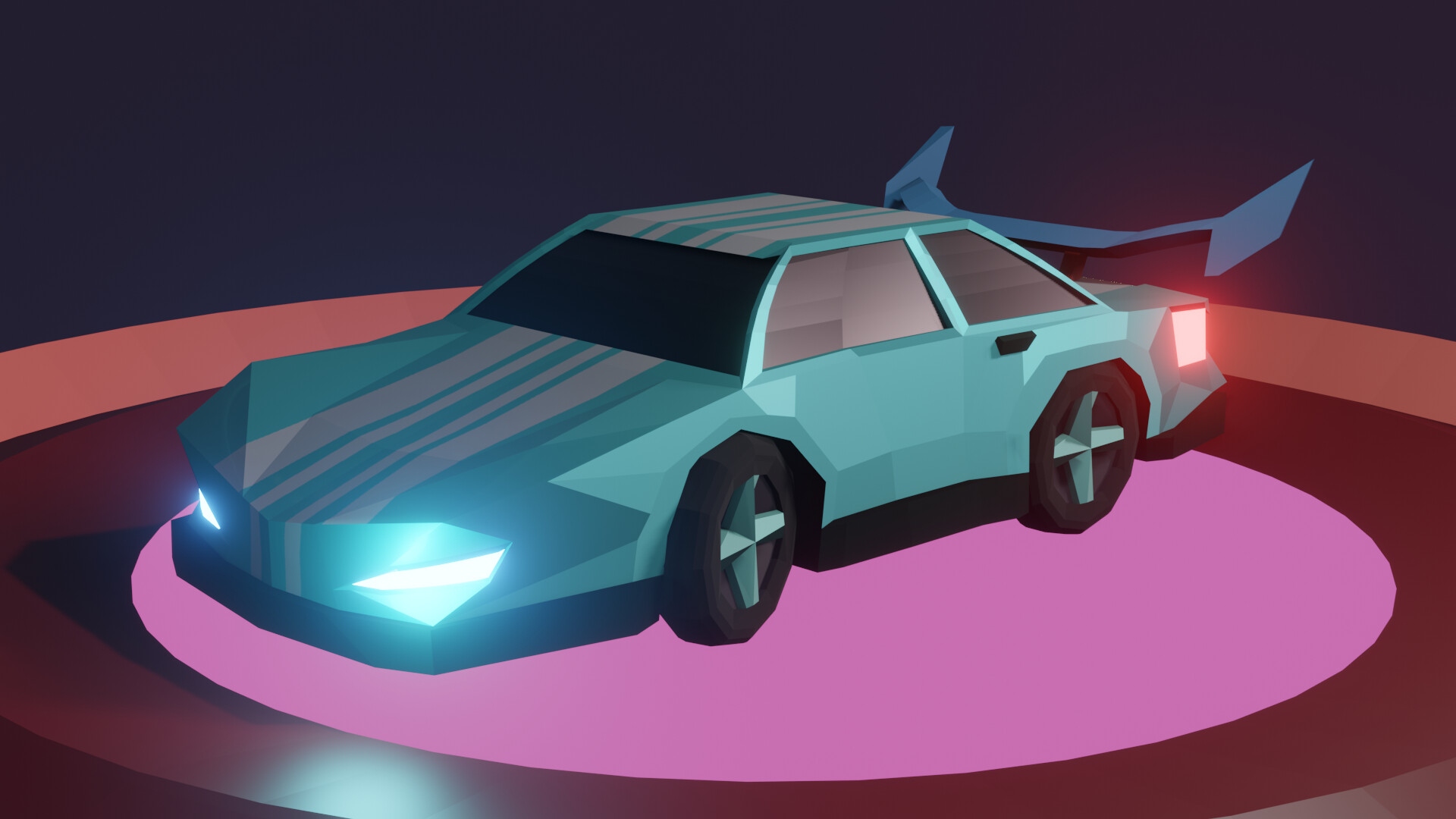 ArtStation - Car Low Poly