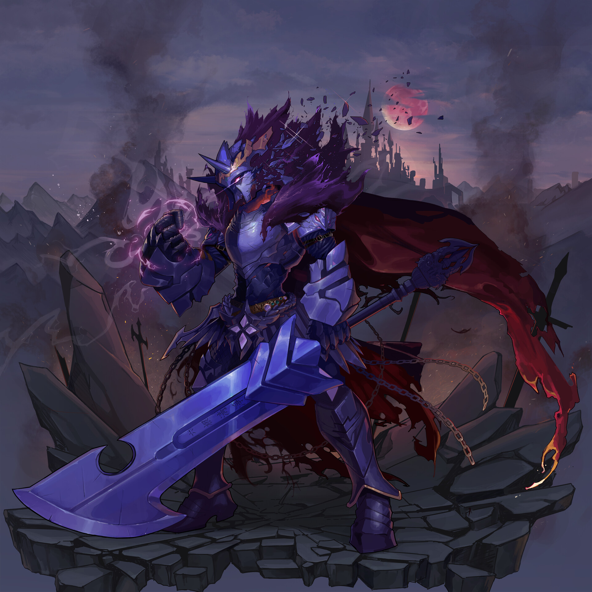 ArtStation - dark knight character